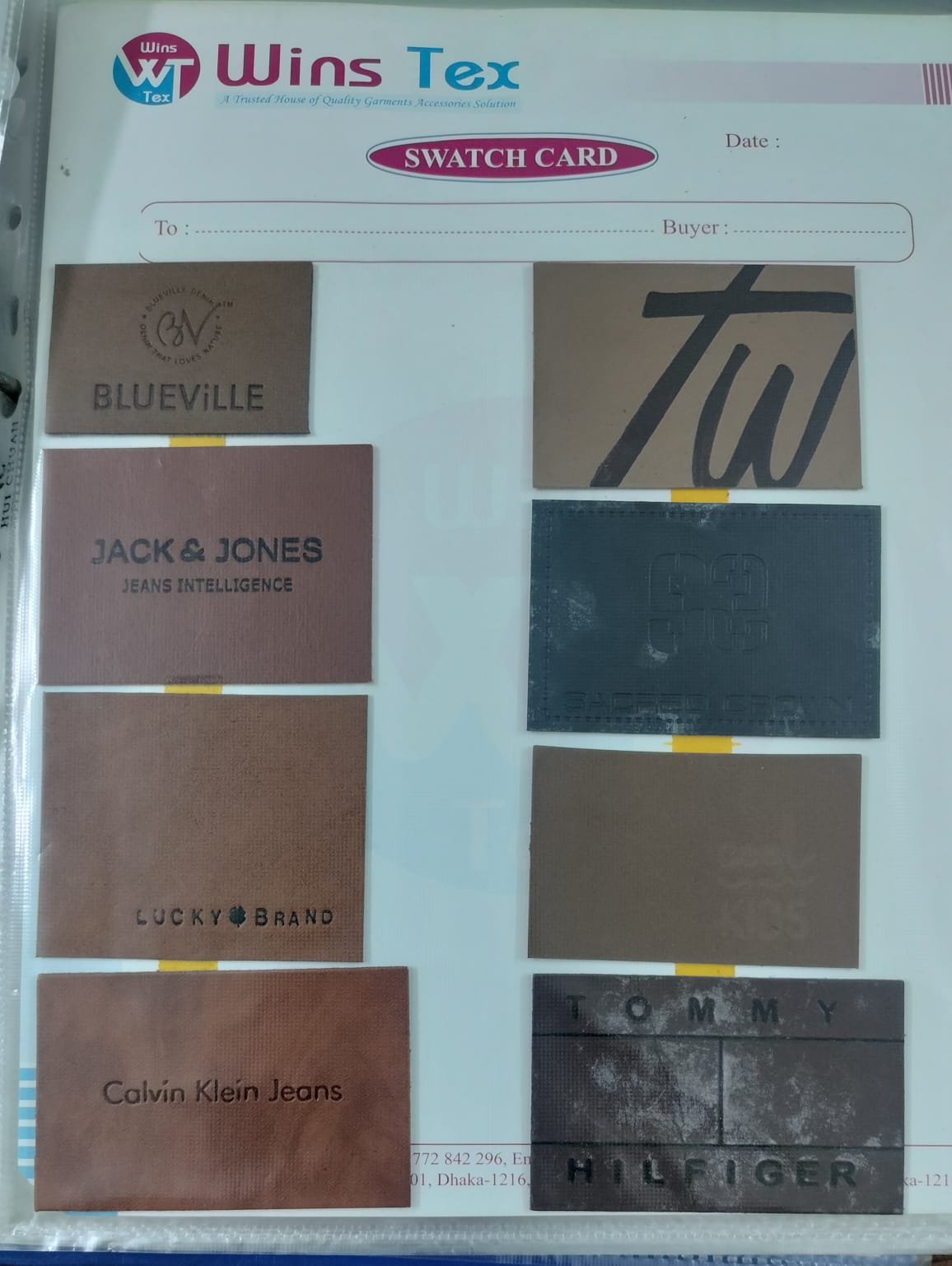 PU , LEATHER & JACRON PAPER